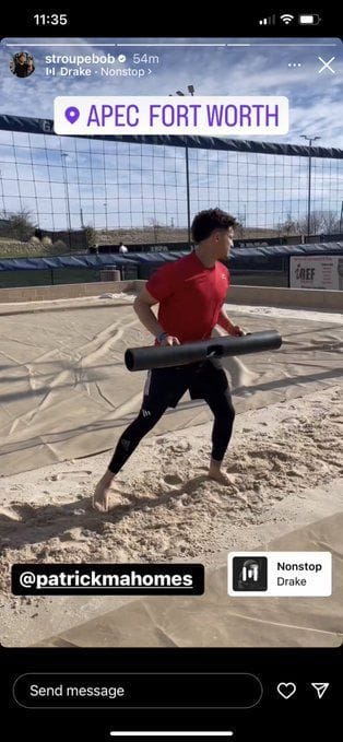 Patrick Mahomes proves he’s all about business, ramps up 2023 ...