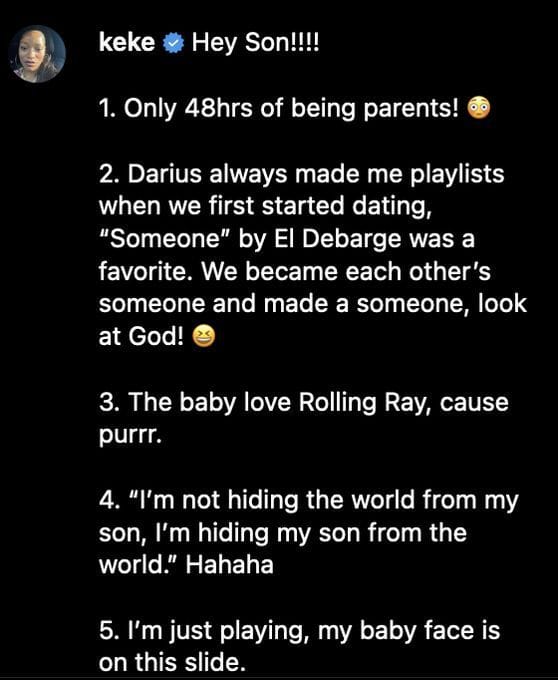 Leodis name meaning explored as Keke Palmer and Darius Jackson welcome ...