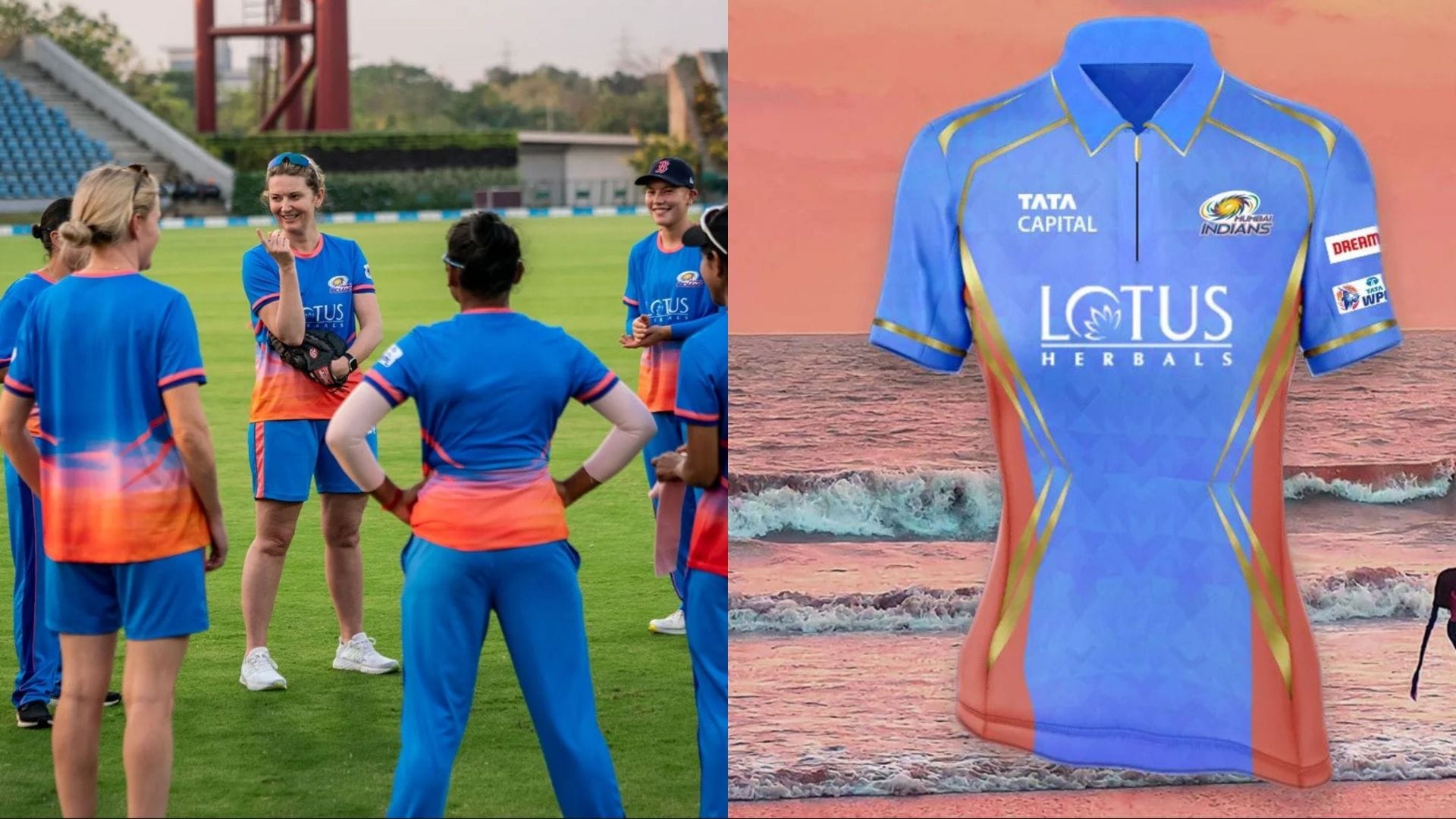 "Here's to sun, the sea"- Mumbai Indians unveil their first-ever WPL jersey