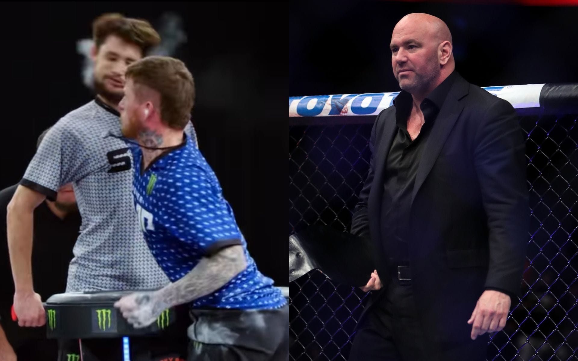 Dana White argues his intervention can make slap fighting a safer sport ...