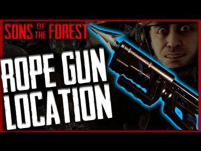 How to obtain the Rope Gun and use it to make Ziplines in Sons of the ...