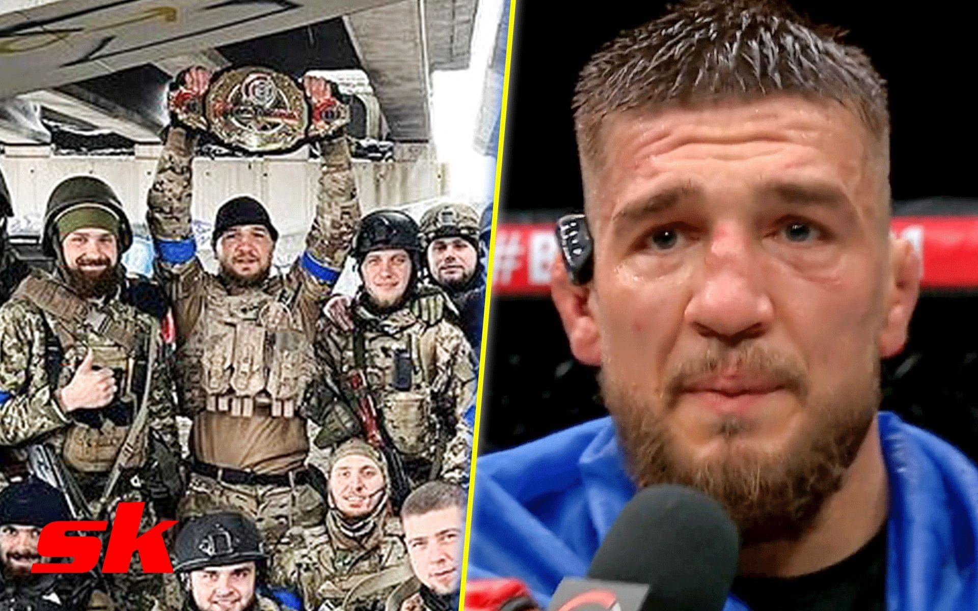 Bellator 291: Ukrainian Yaroslav Amosov pays heartfelt tribute to ...