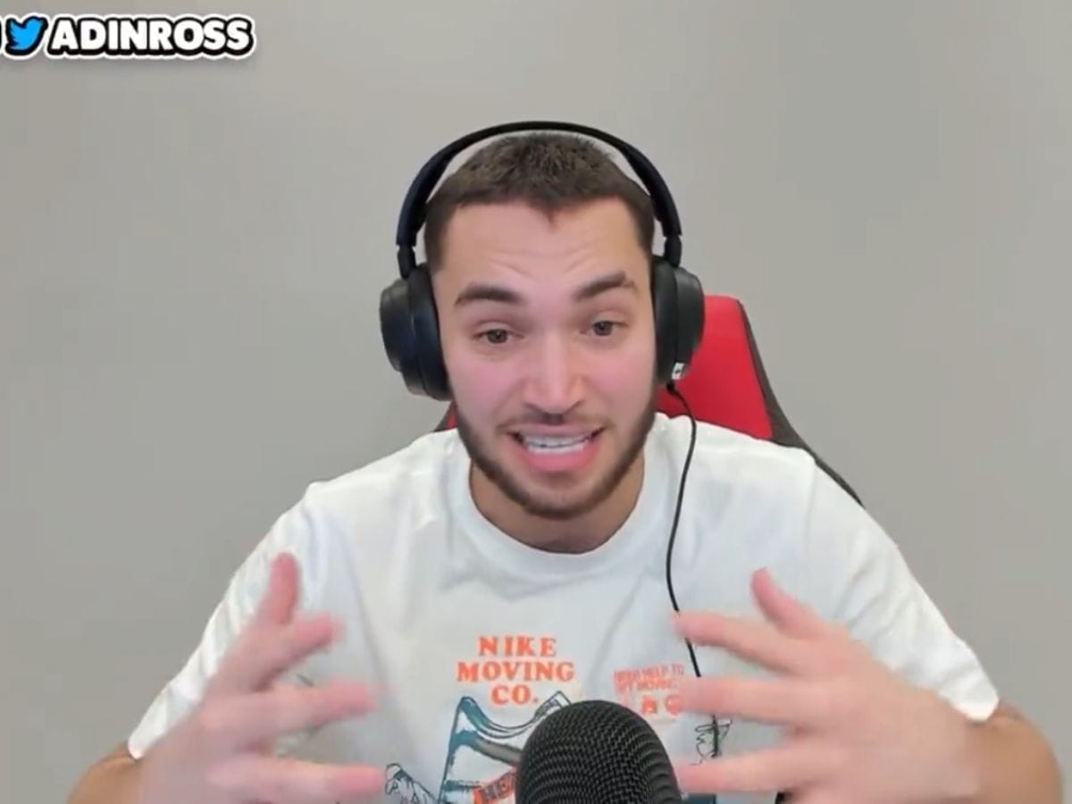 "Look around and see if I'm really racist" - Adin Ross responds after ...