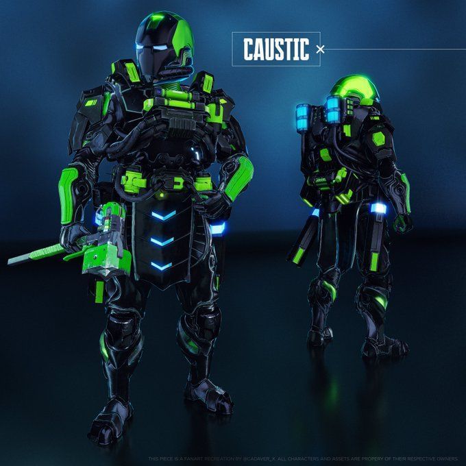 Apex Legends leak: Report states Caustic Prestige Skin to release ...