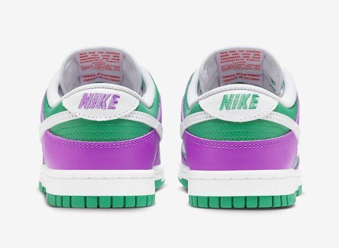 "Barney Vibes": Sneakerheads react to new Nike Dunk Low with Joker-like ...