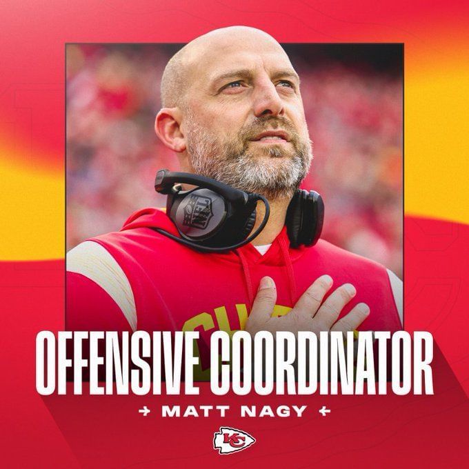 Chiefs officially promote Matt Nagy to offensive coordinator following ...