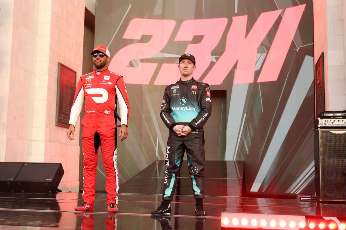 23XI Racing's new NASCAR partners welcome Bubba Wallace Jr. and Tyler ...