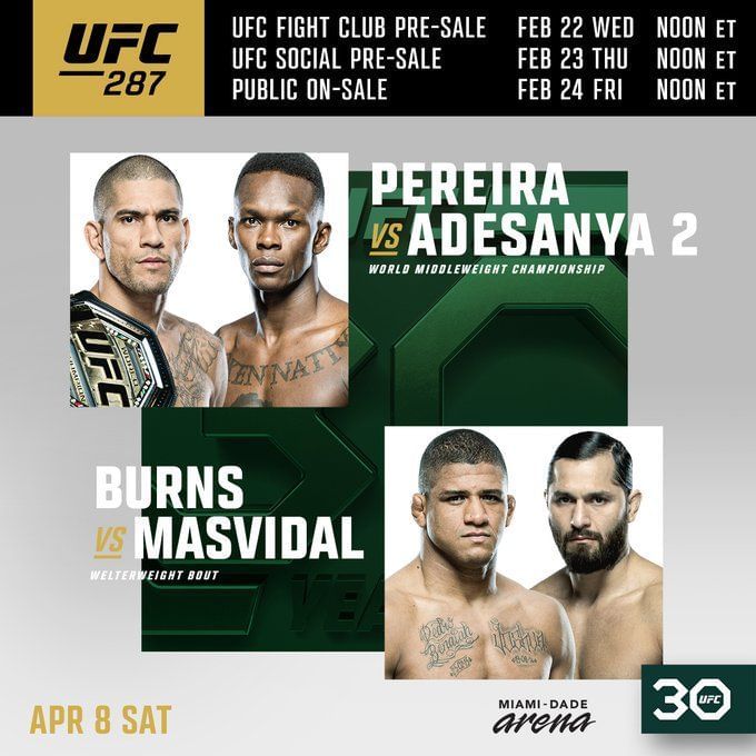 Israel Adesanya: Are UFC 287 tickets live on sale? Here is how and ...