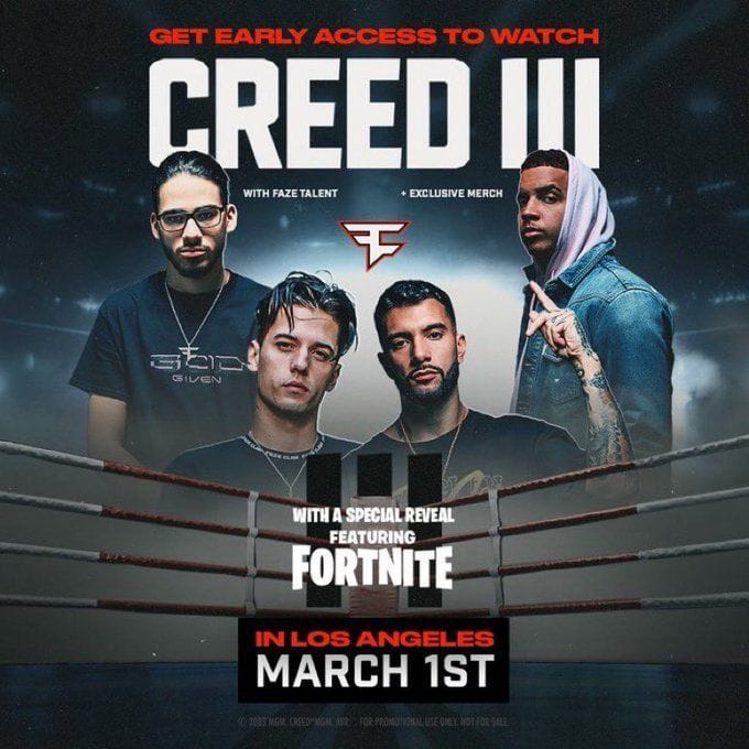 Fortnite x Creed 3 collaboration confirmed, here's what you can expect