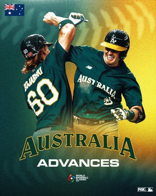 Fans erupt in joy as Australia makes its first-ever WBC quarter-finals ...