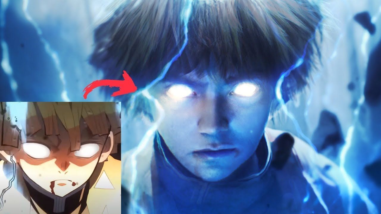 Demon Slayer: Fan transforms himself into Zenitsu using VFX