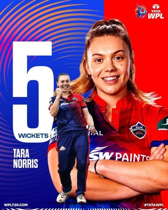 How DC’s auction masterstroke led to Tara Norris becoming first bowler to take five-fer in WPL