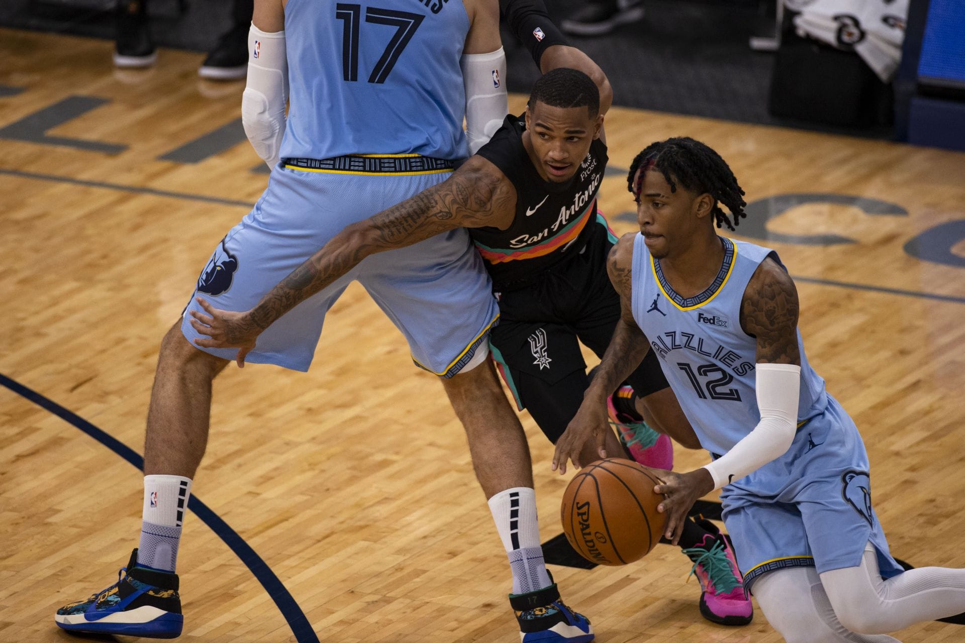 "Don't spend a dime or put another foot in there" - Ja Morant strip ...