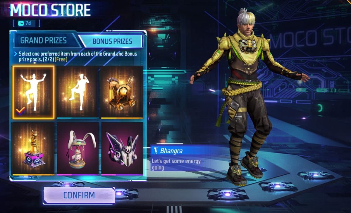 Free Fire MAX Moco Store: How to get Ultimate Achiever Fist and other ...