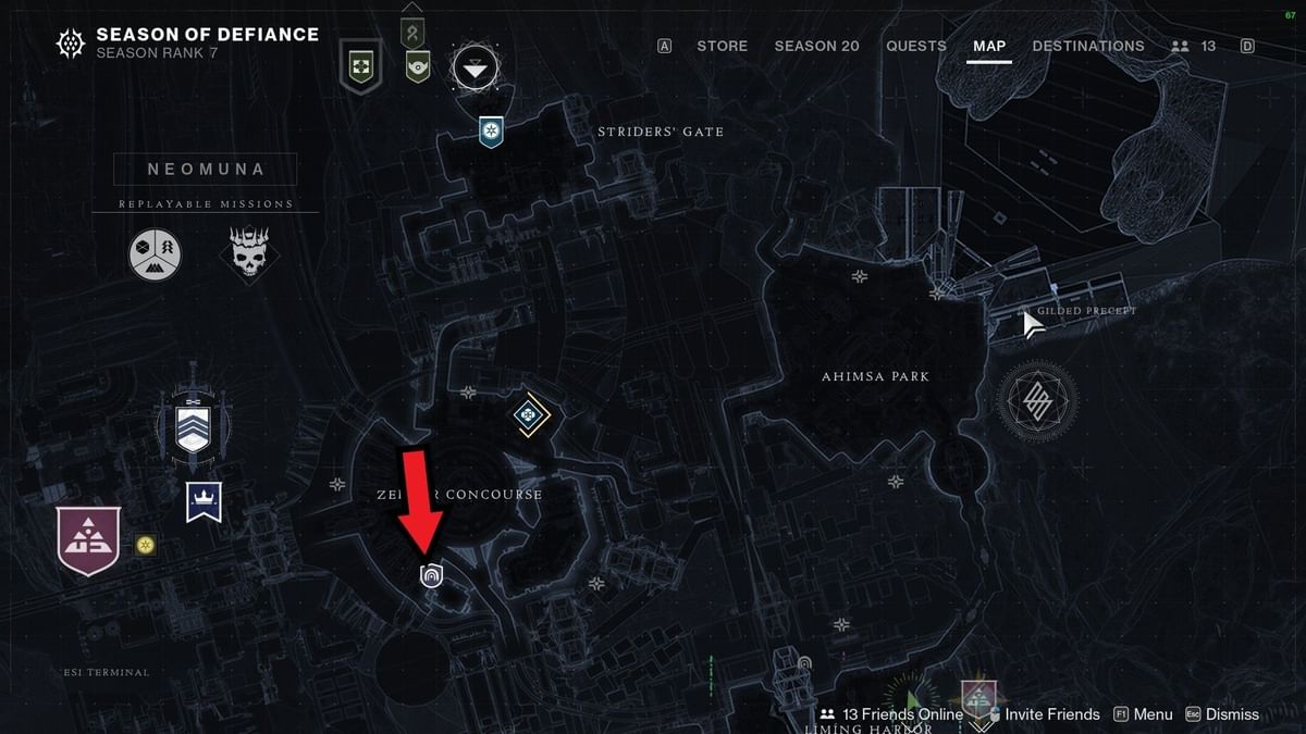All Destiny 2 Lightfall Neomuna Lost Sector locations: Hydroponics ...
