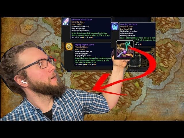 How to easily obtain and crush Primordial Stones in World of Warcraft ...