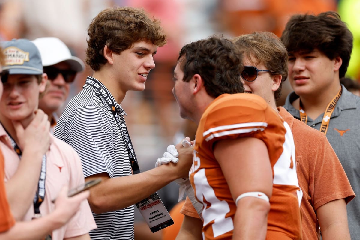 How much does Arch Manning earn from NIL deals? Ranking top 5 football ...