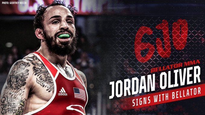 Jordan Oliver: Bellator announce signing of former U.S Olympic wrestler ...