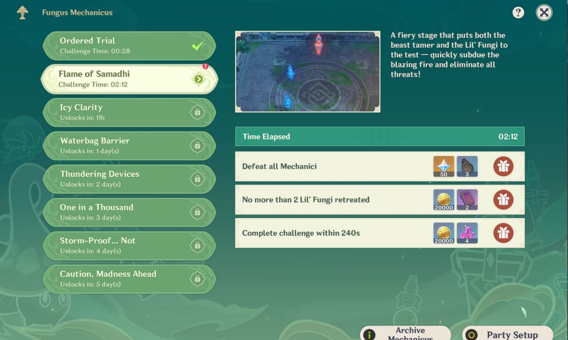 Genshin Impact Fungus Mechanicus: Best team and control guide for Day 1