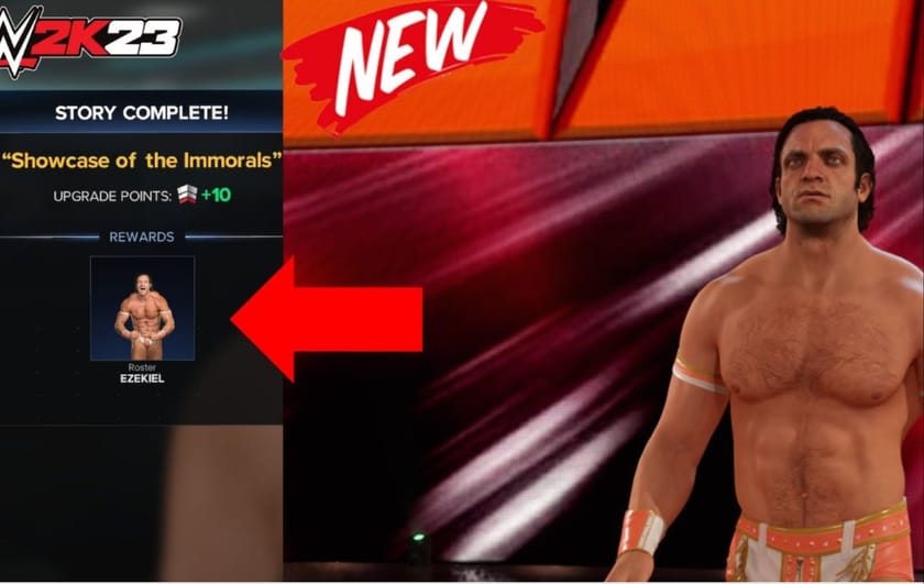 WWE 2K23 guide: How to unlock “Showcase of the Immortals” and Ezekiel?