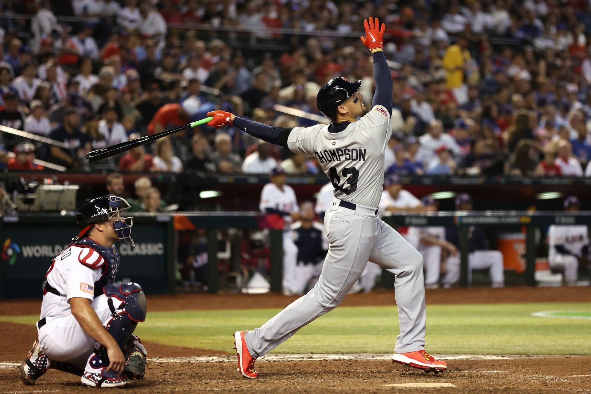 How does Trayce Thompson qualify to play for Team Great Britain? Why an ...