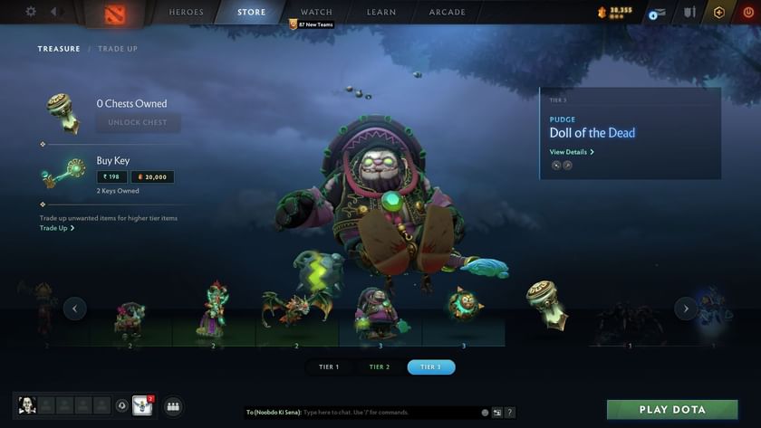 How to get Dead Reckoning Chest and Key in Dota 2?