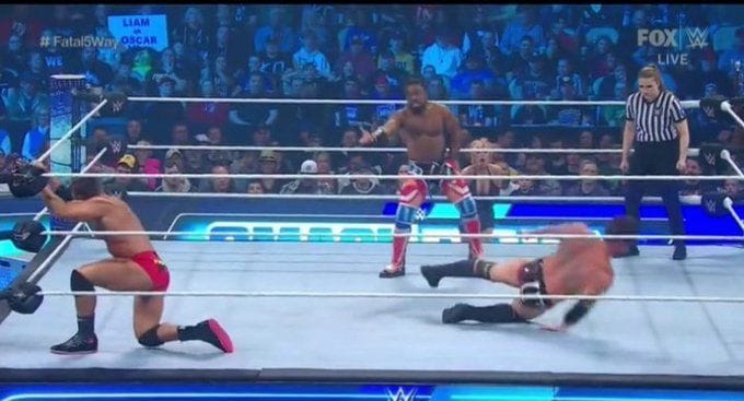 Controversial endings sees two winners declared in match to determine Gunther's WrestleMania ...