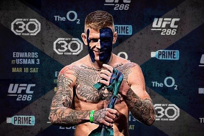 When was the last time UFC was held in Scotland? UFC lightweight calls ...