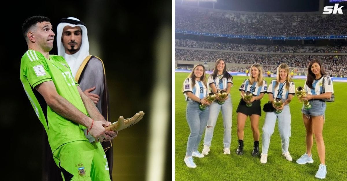 Emiliano Martinez’s wife and partners of other Argentina stars pretend ...