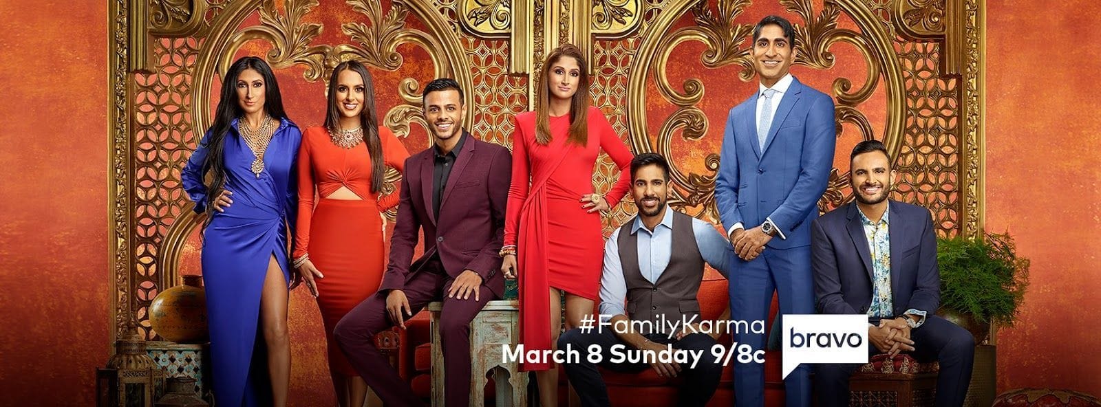 Who is in the cast of Family Karma?