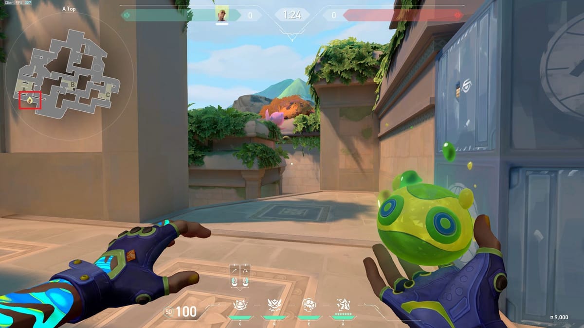 Best Gekko lineups for Lotus in Valorant