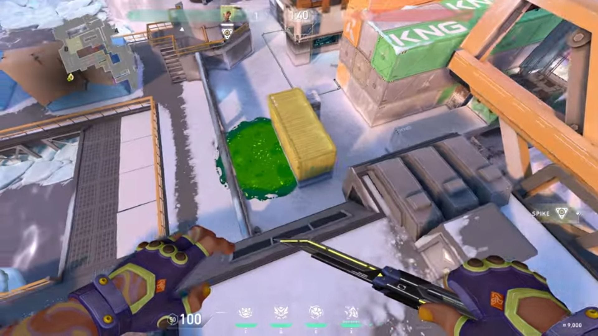 All Gekko lineups for Icebox in Valorant