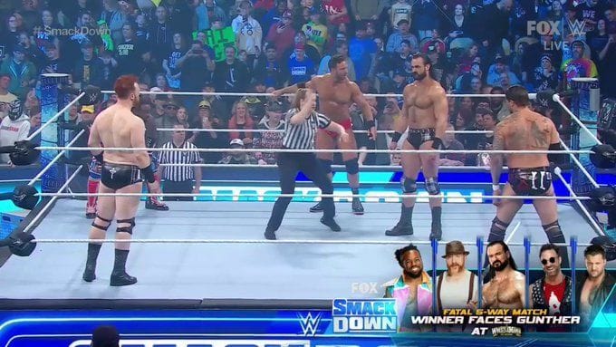 Controversial endings sees two winners declared in match to determine Gunther's WrestleMania ...