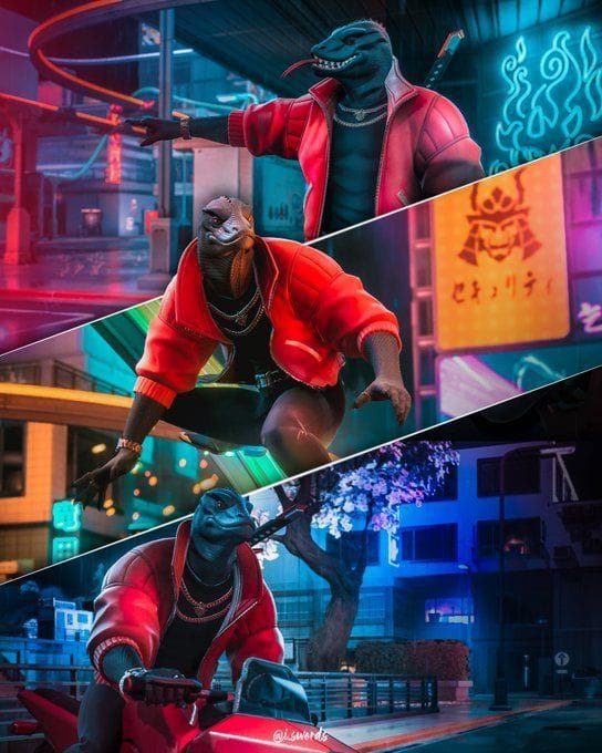 The possible origins of Fortnite's Lizard Skin - Thunder, Explored