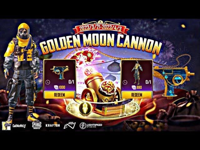 Golden Moon Cannon event in PUBG Mobile: Missions, rewards, and more