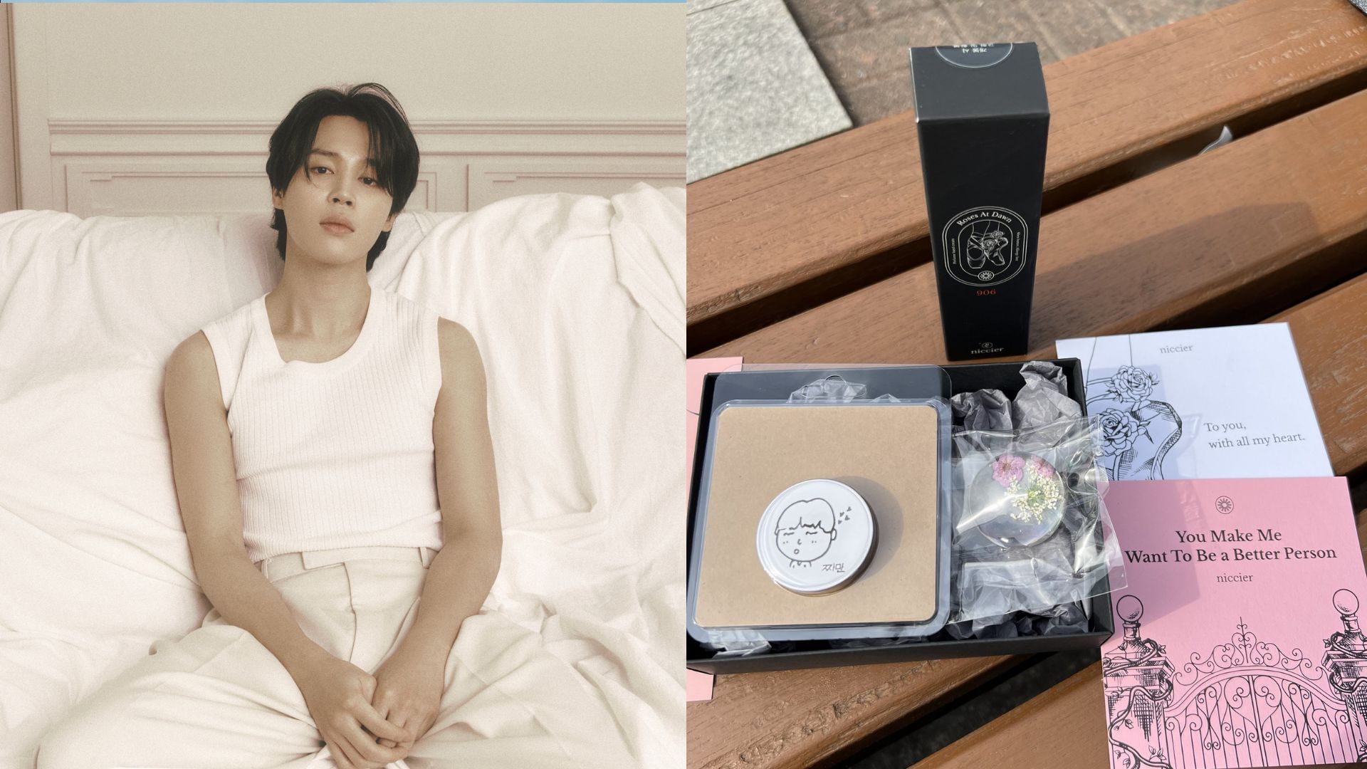 “He is an angel”: Fans react to BTS’ Jimin giving ARMYs at Music Bank pre-recording gorgeous gifts