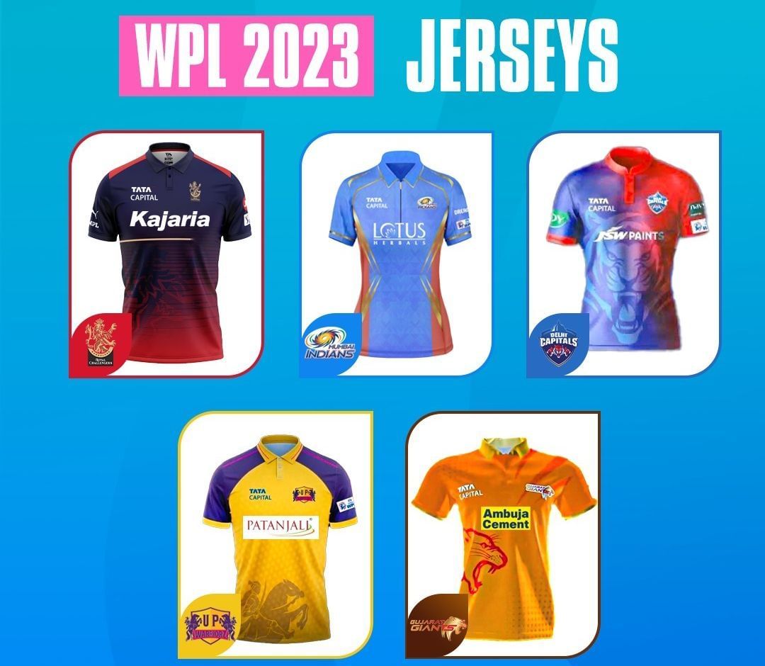 Ranking jerseys of all five WPL 2023 franchises
