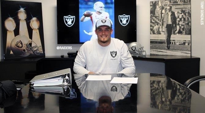 When was Derek Carr drafted? Tracing the journey of the Saints' new ...