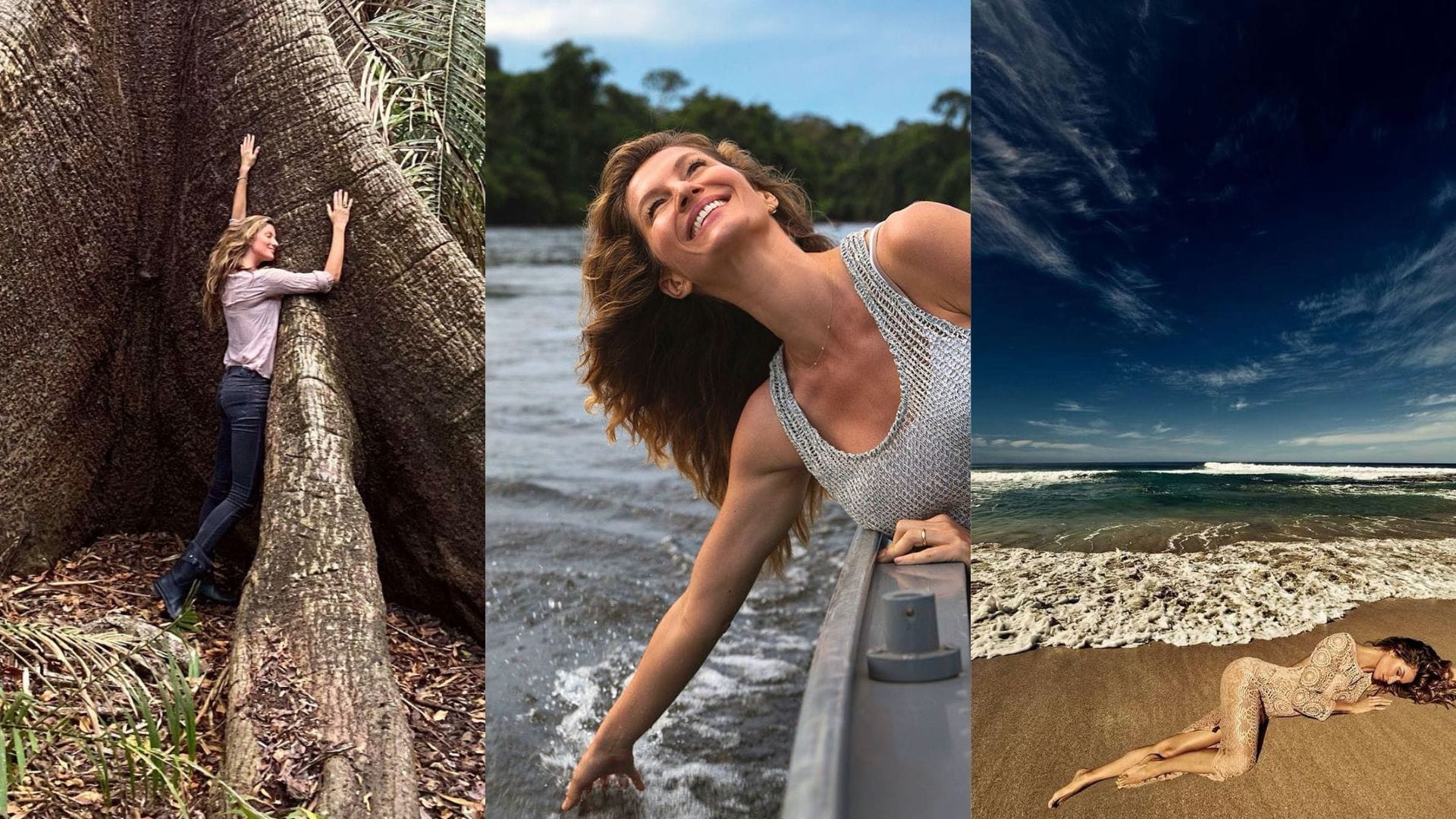 In Pictures: Gisele Bundchen promotes 'the power of nature' in Brazil's ...