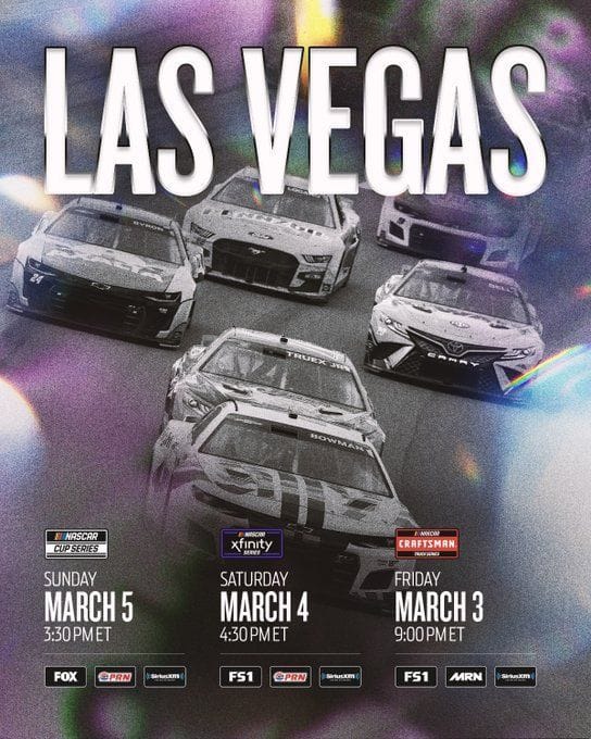 NASCAR 2023: Where to watch Pennzoil 400 at Las Vegas Motor Speedway ...