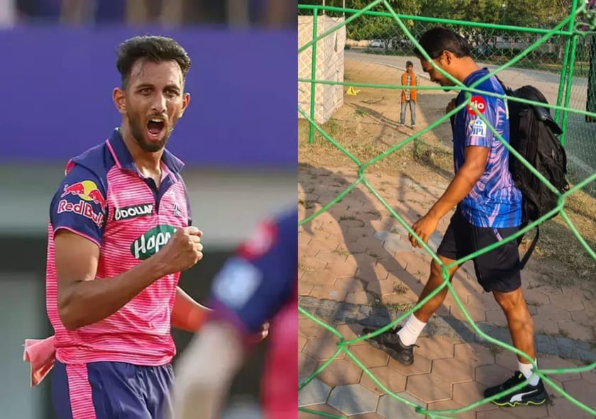 Sandeep Sharma joins Rajasthan Royals camp in Jaipur ahead of IPL 2023