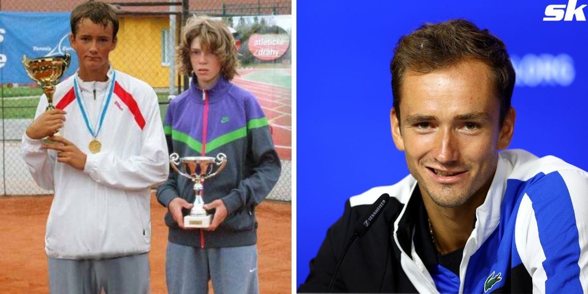 "Fooled the man himself I'm crying" - Tennis fans hysterical as Daniil Medvedev posts childhood ...