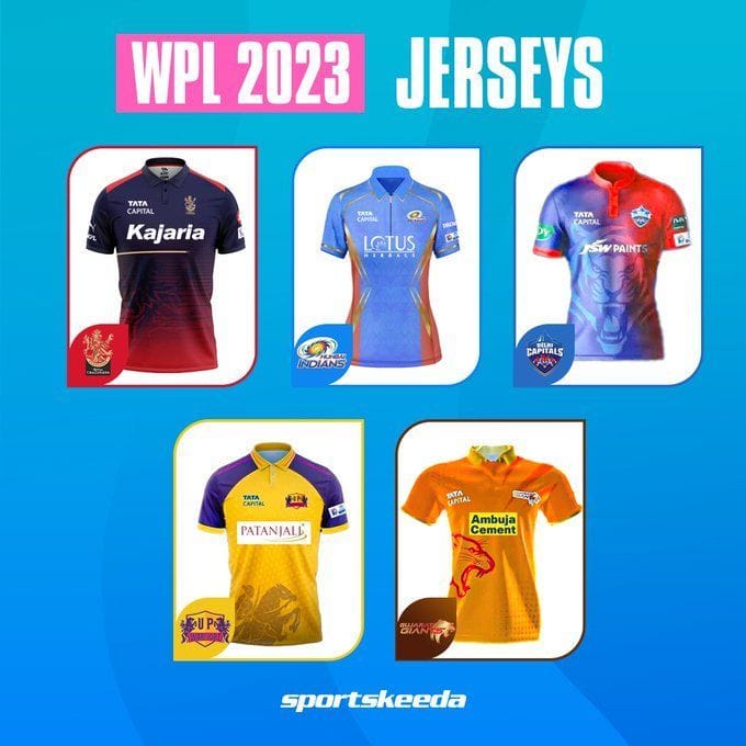 Ranking jerseys of all five WPL 2023 franchises