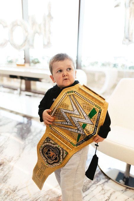 Hasbulla says he's The People's Champ now; The Rock reacts
