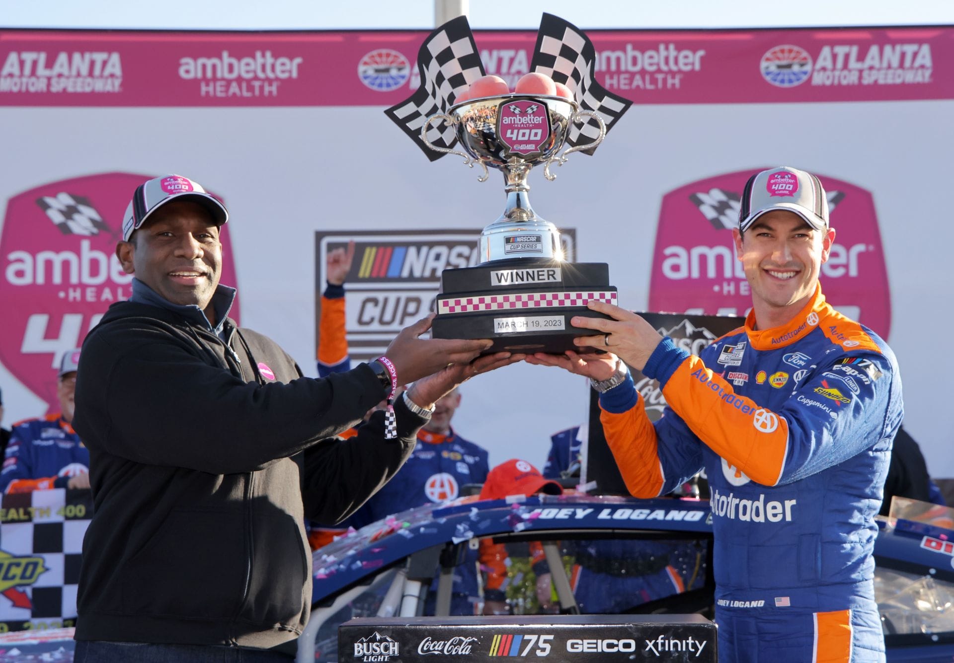Joey Logano equals Denny Hamlin's historic record after his win in Atlanta