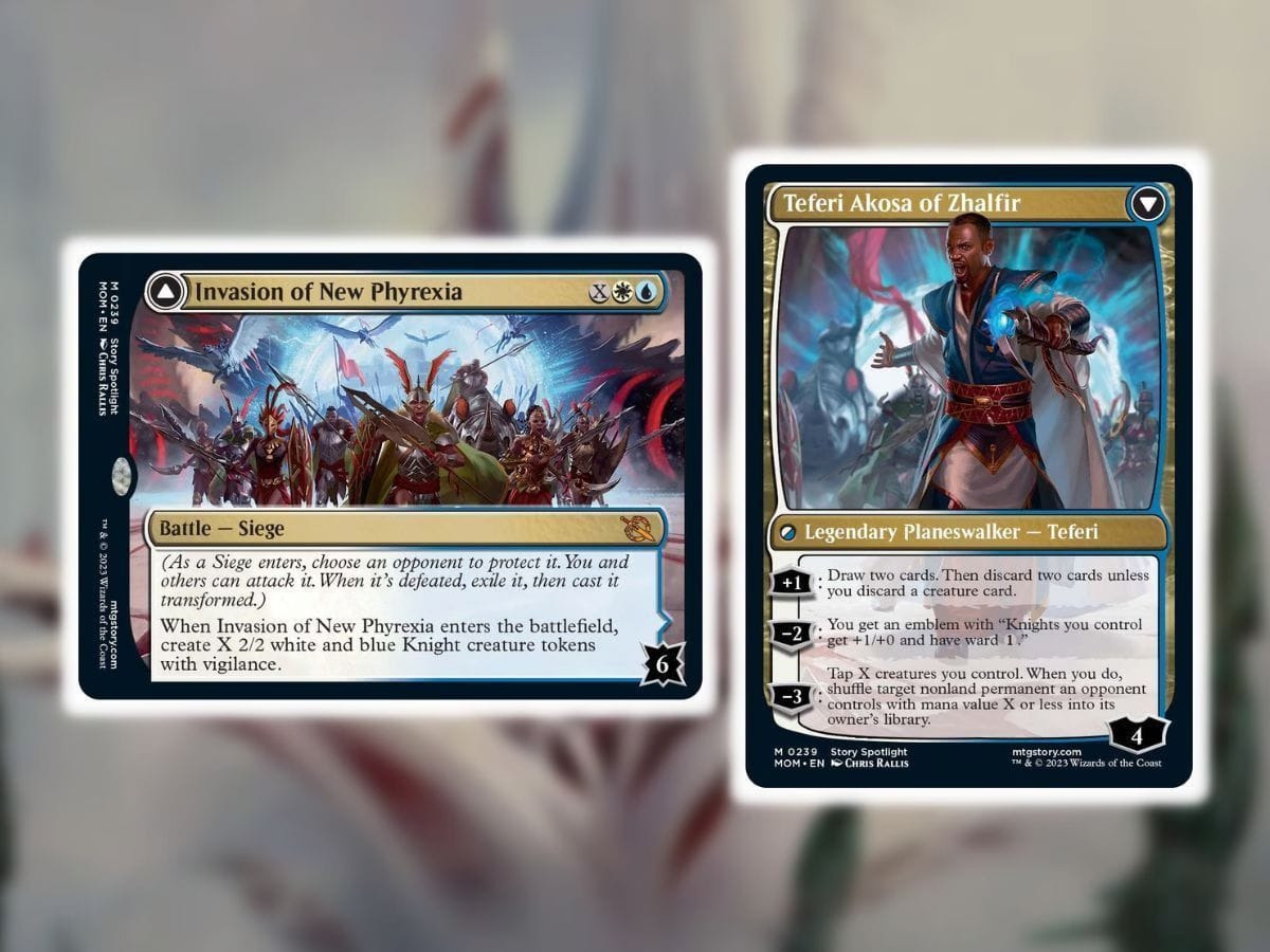 Magic: The Gathering's March of the Machine expansion 'Battle' card ...