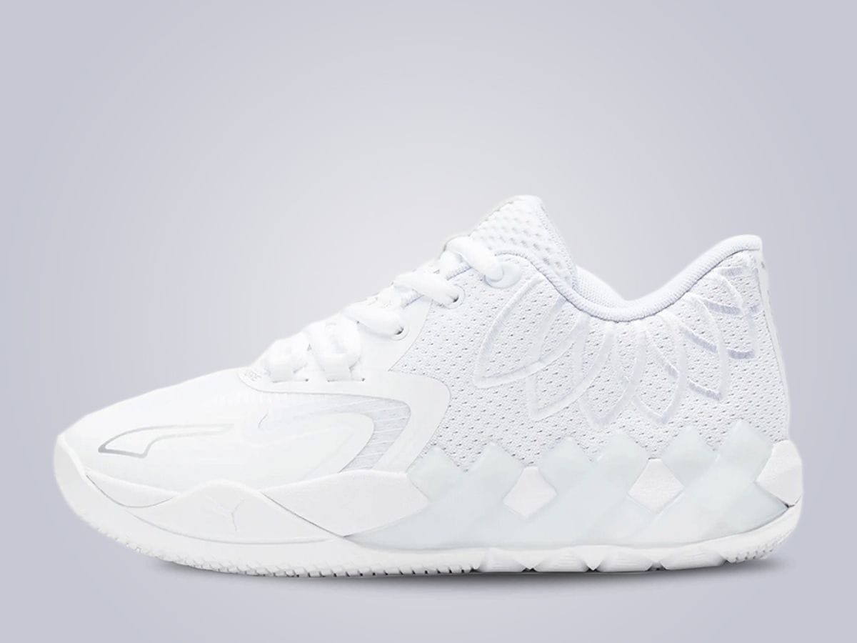 LaMelo Ball: LaMelo Ball x PUMA MB.01 Lo “Triple White” Shoes: Restock ...