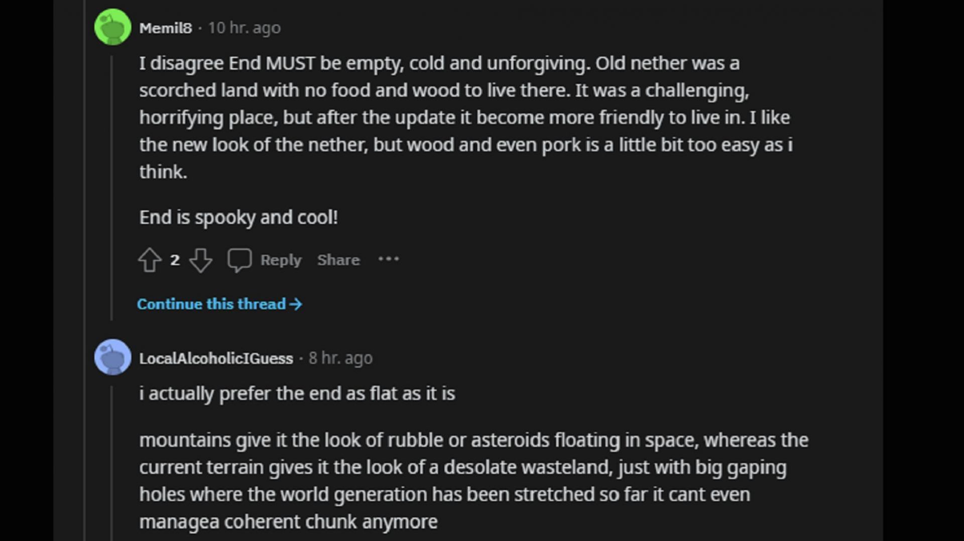 Minecraft Nether Realms Terrain Generation Has Been The Same For Over