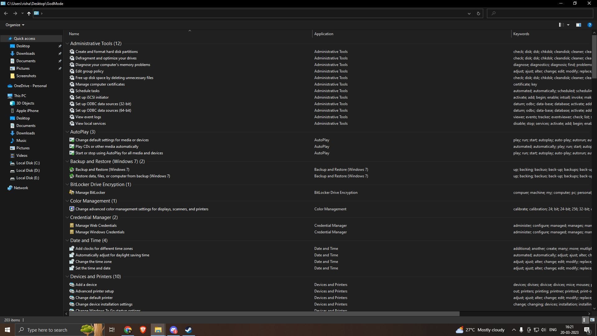 How to enable God mode on your Windows PC