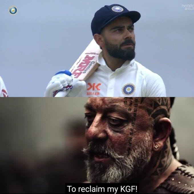 "King ruling his kingdom"- Top 10 Virat Kohli memes after he brings up ...